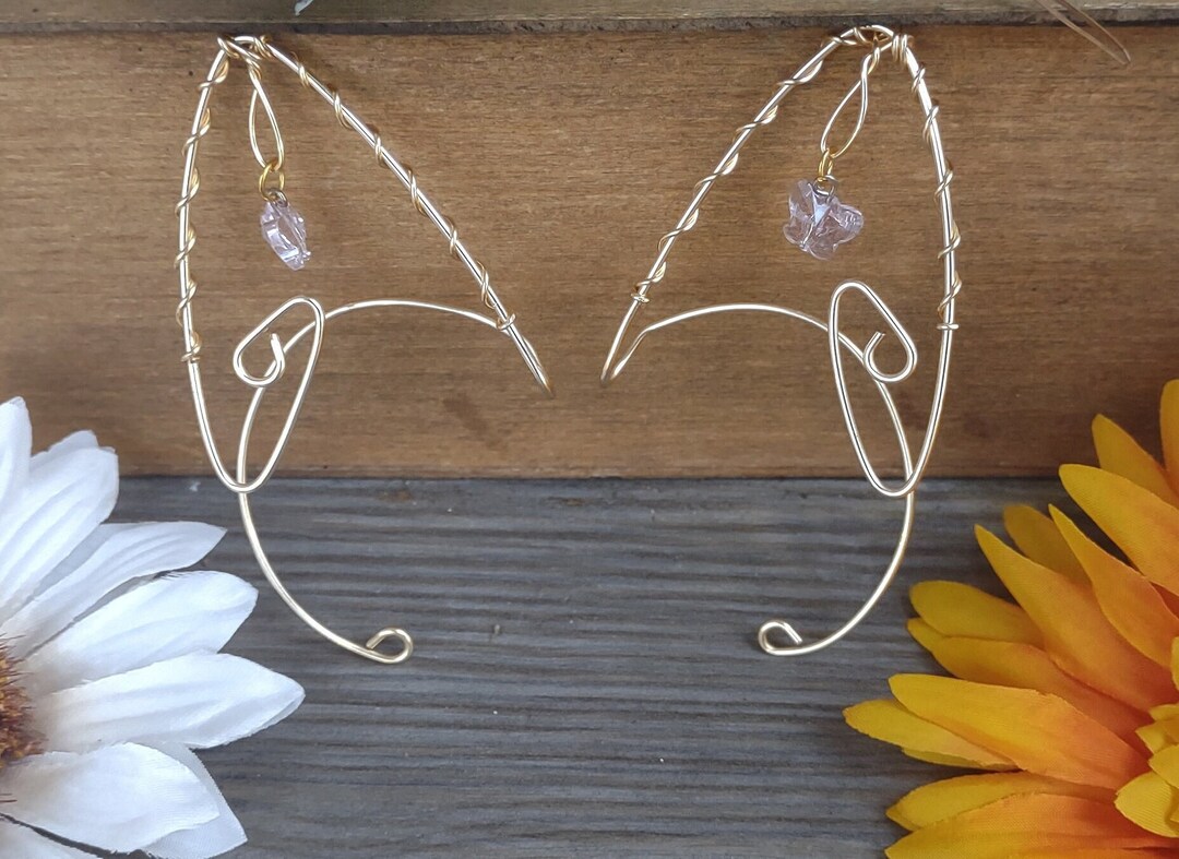 Simple Wire Elf-ear Cuffs (no Piercing Necessary!) - Etsy