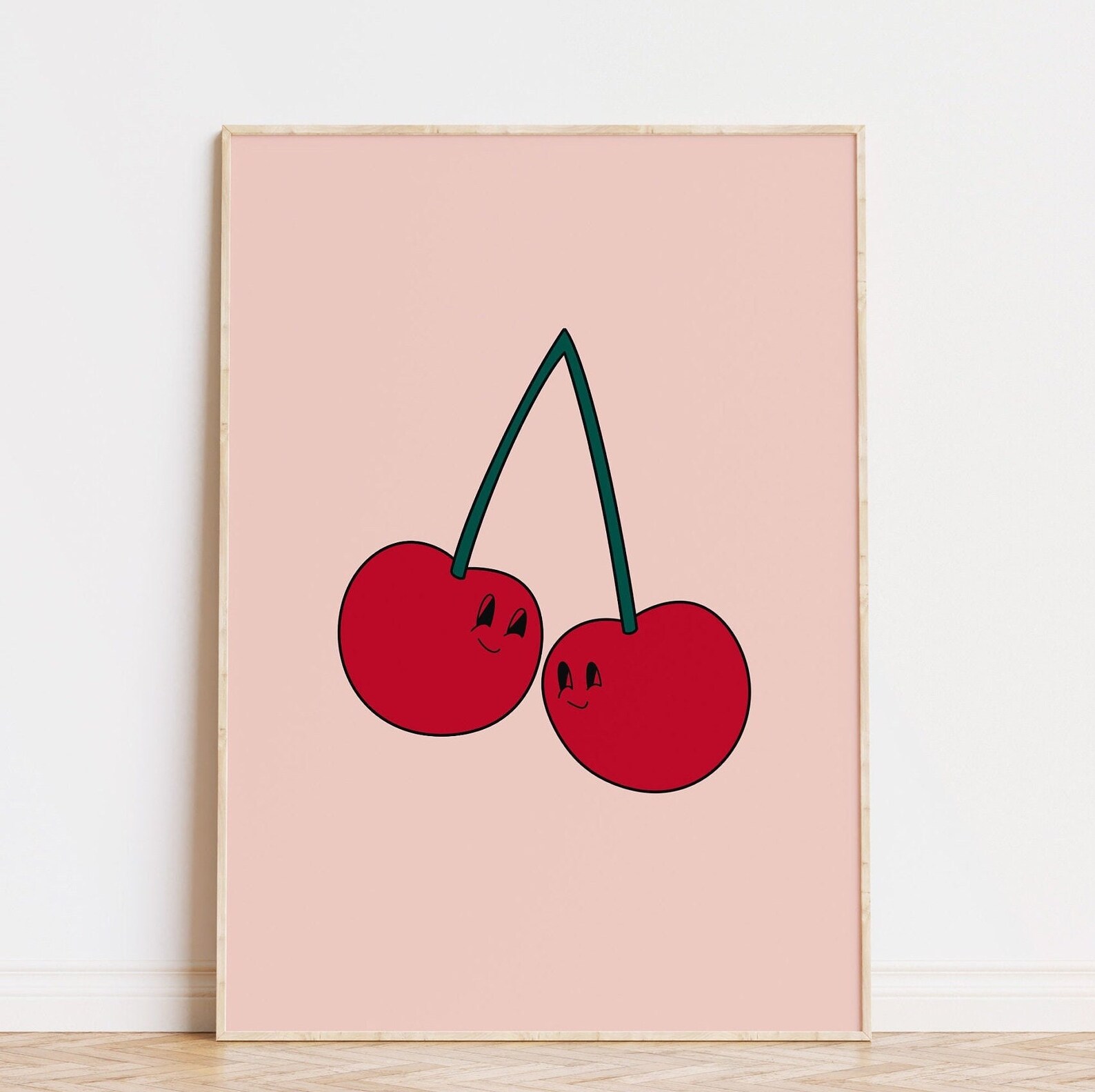 Trendy Poster, Cherry Print, Retro Groovy Print, Cherry Bomb, Pinterest ...