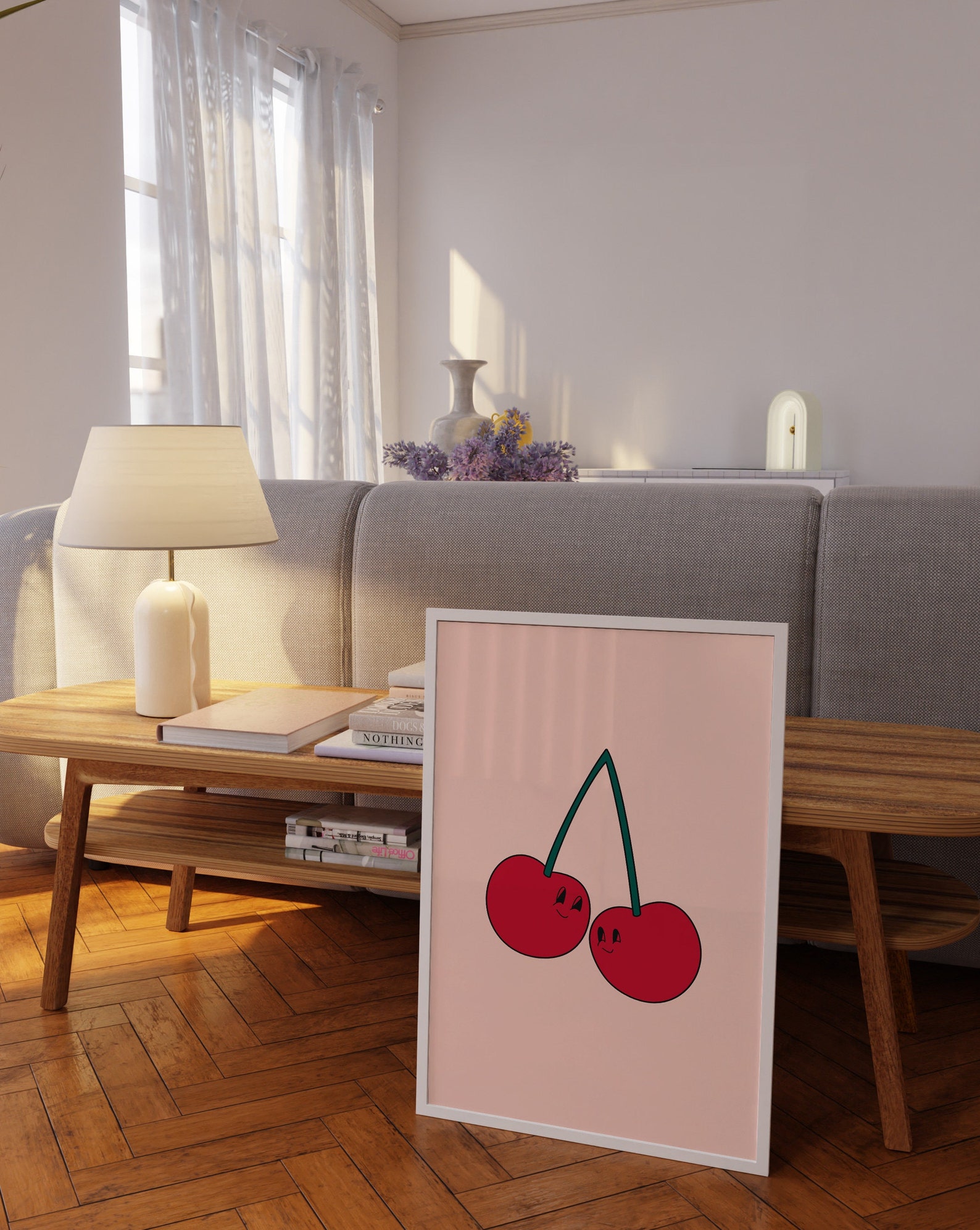 Trendy Poster, Cherry Print, Retro Groovy Print, Cherry Bomb, Pinterest ...