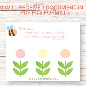 Mothers Day Bible Craft | Bible Mothers Day Craft | Handprint Art ...