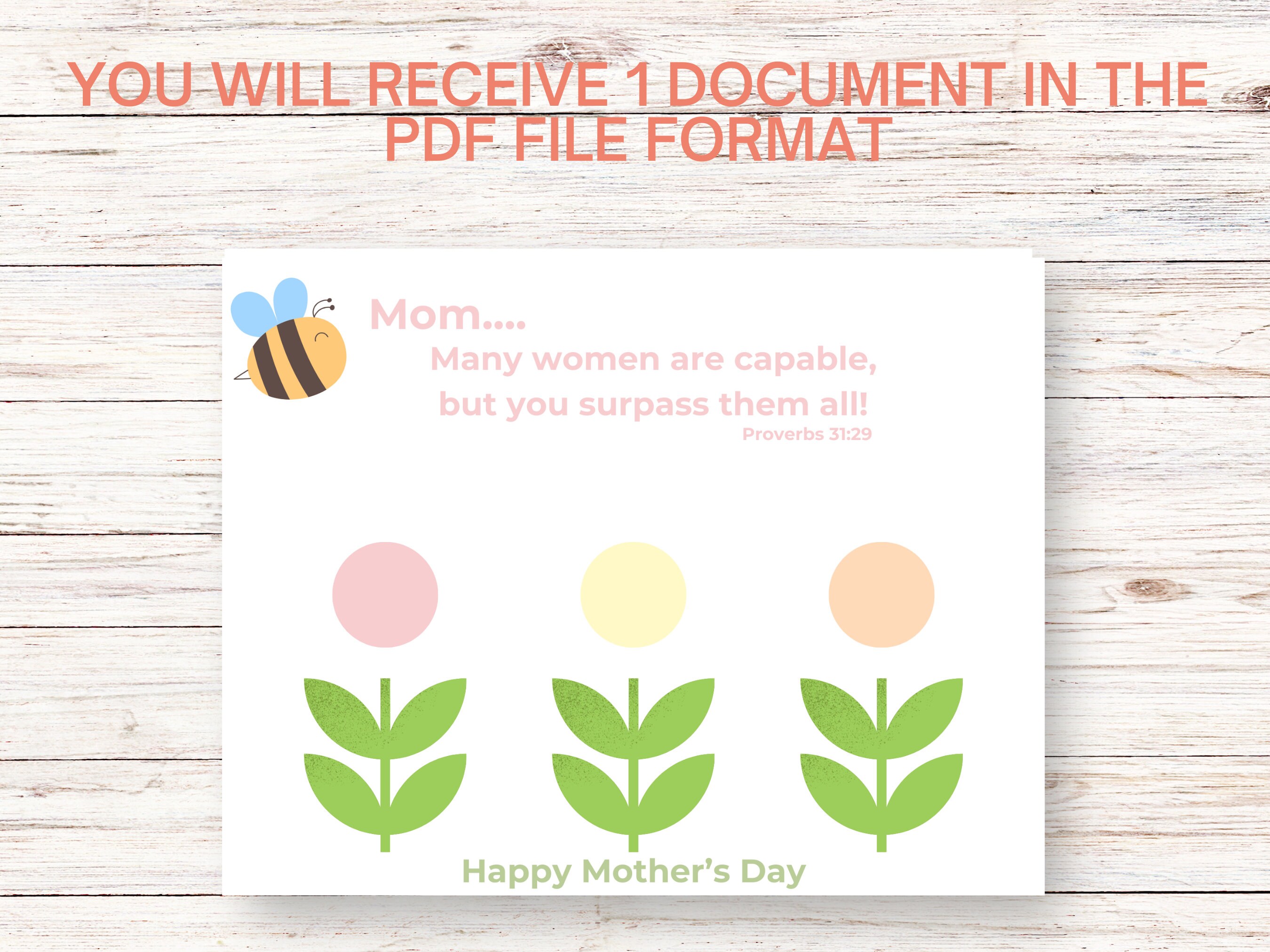 Mothers Day Bible Craft | Bible Mothers Day Craft | Handprint Art ...