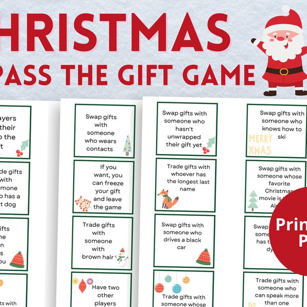 Pass the Gift Game - 60+ Gift Ideas for 2024