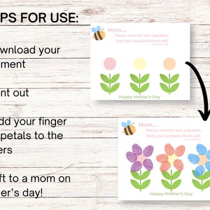 Mothers Day Bible Craft | Bible Mothers Day Craft | Handprint Art ...