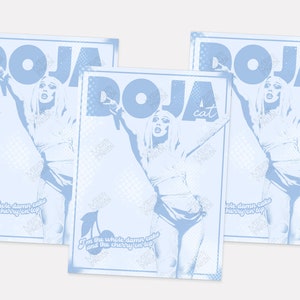 Doja Cat Wall Art Print - Etsy