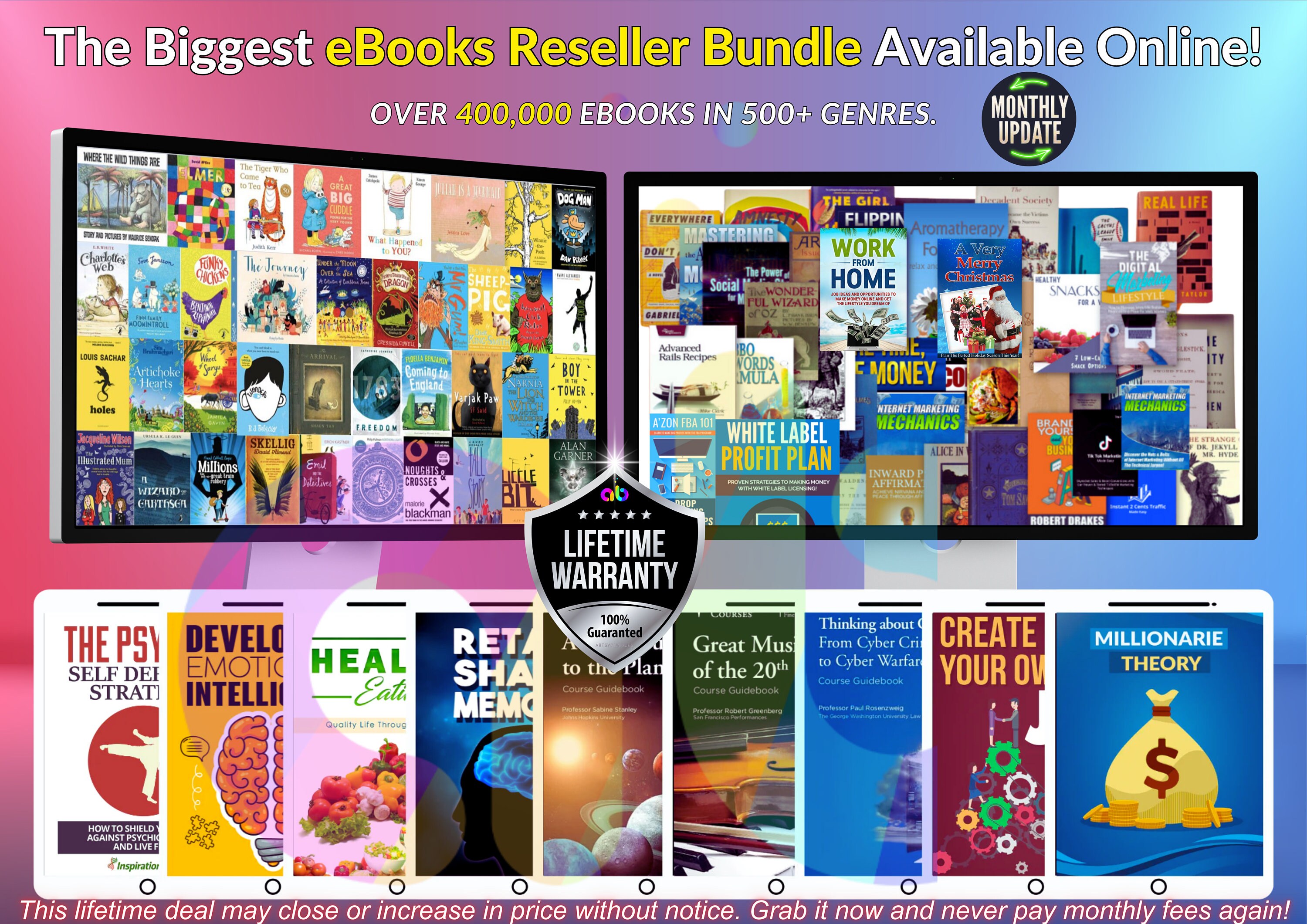 20M Complete Creative Bundle Digital Product PLR Articles, Ebooks ...