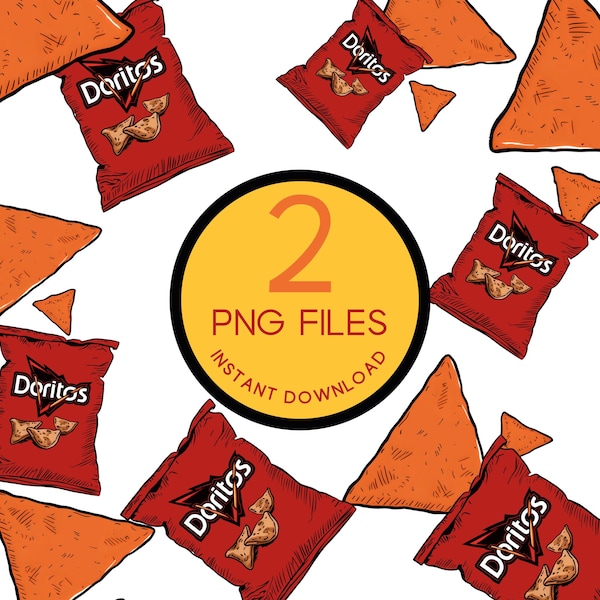 Chip Bag Template Doritos - Etsy