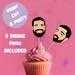 Drake Clip Art - Drake Party Decor - Drake Party Props - Drake Stickers ...