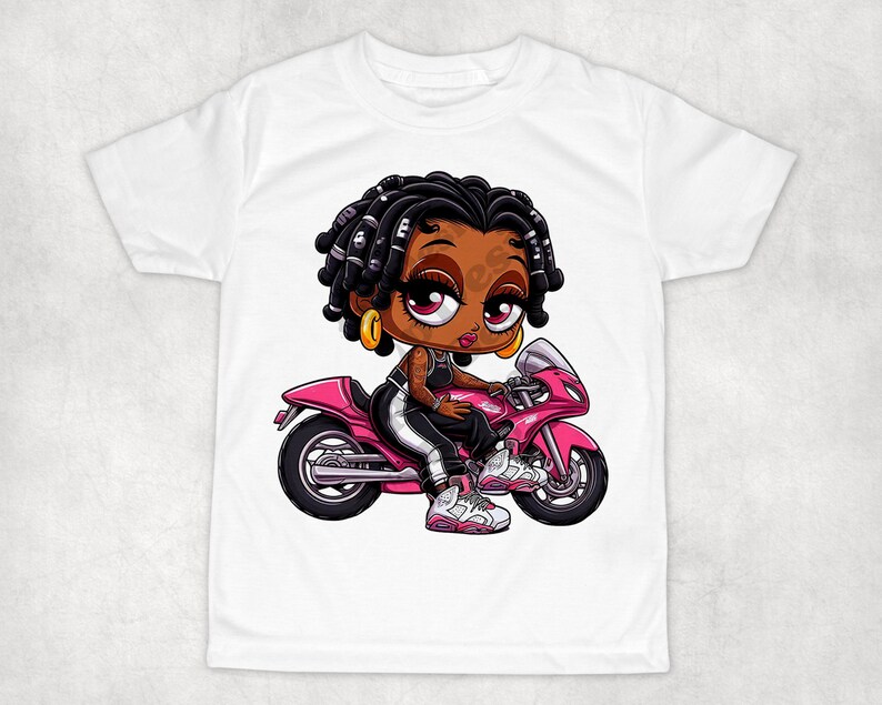 Betty Boop Biker Png File - Etsy