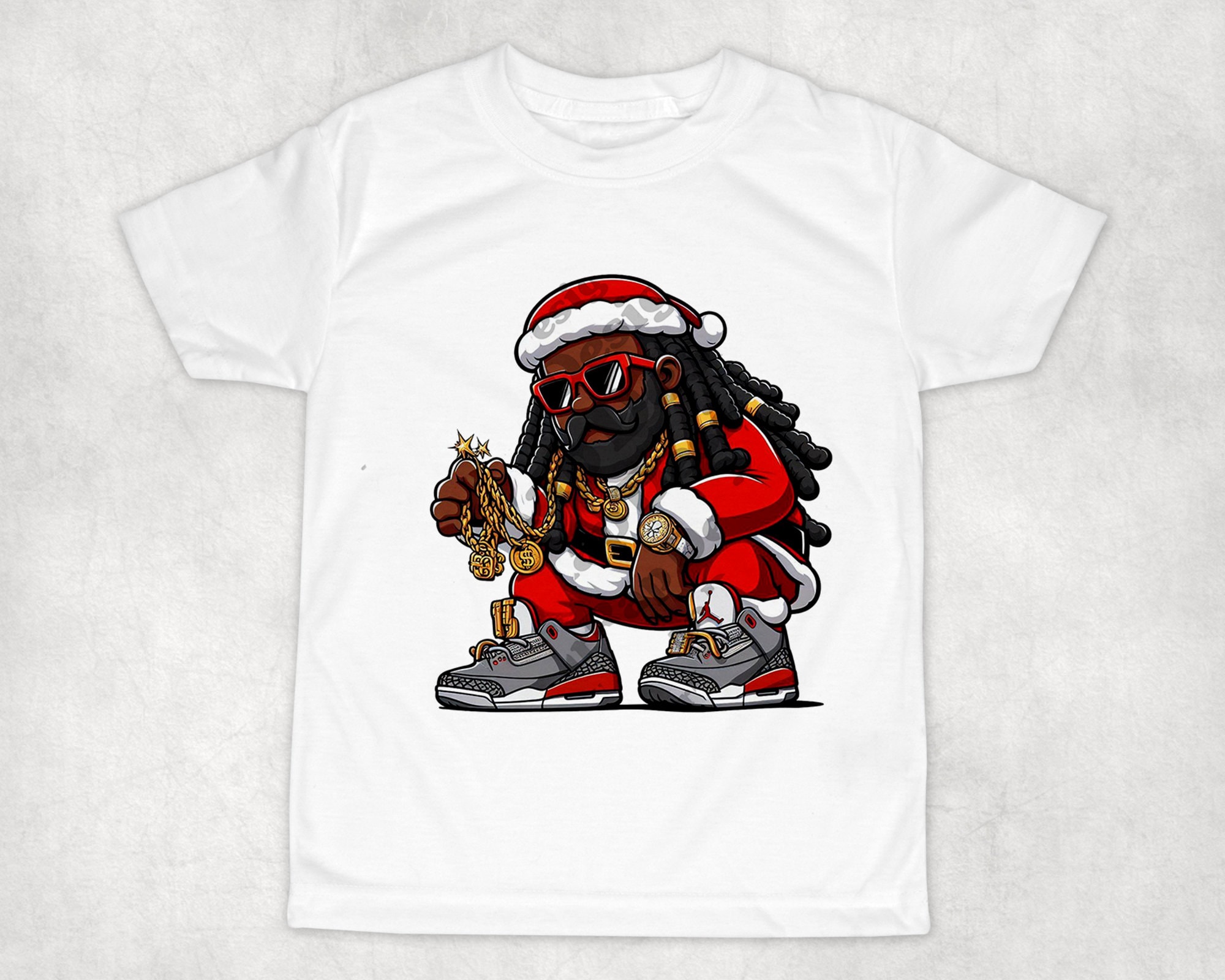 Hip Hop Santa Png File 2 - Etsy
