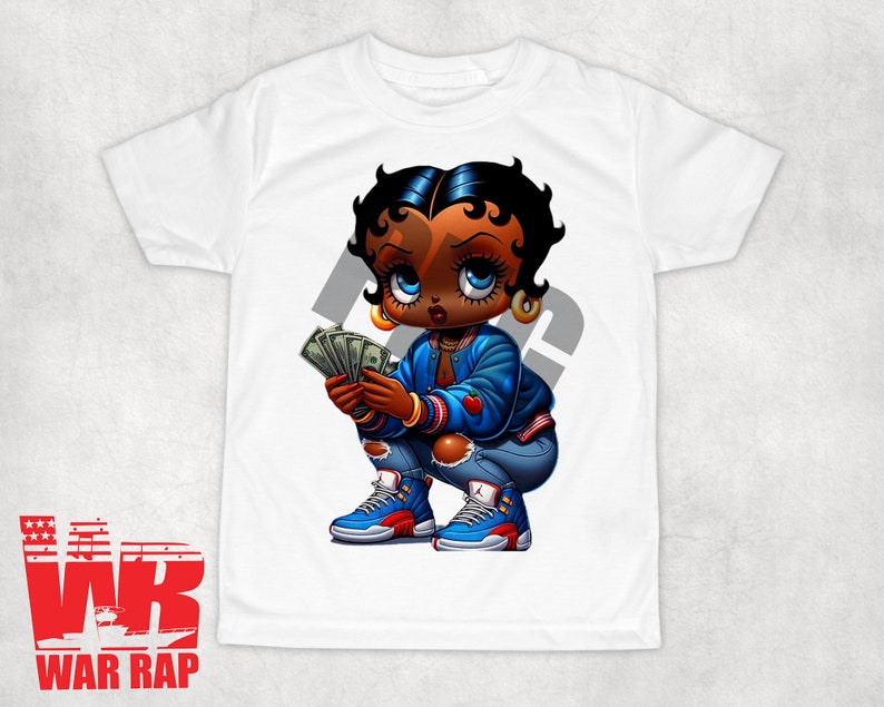 Betty Boop Loves Money Png File - Etsy