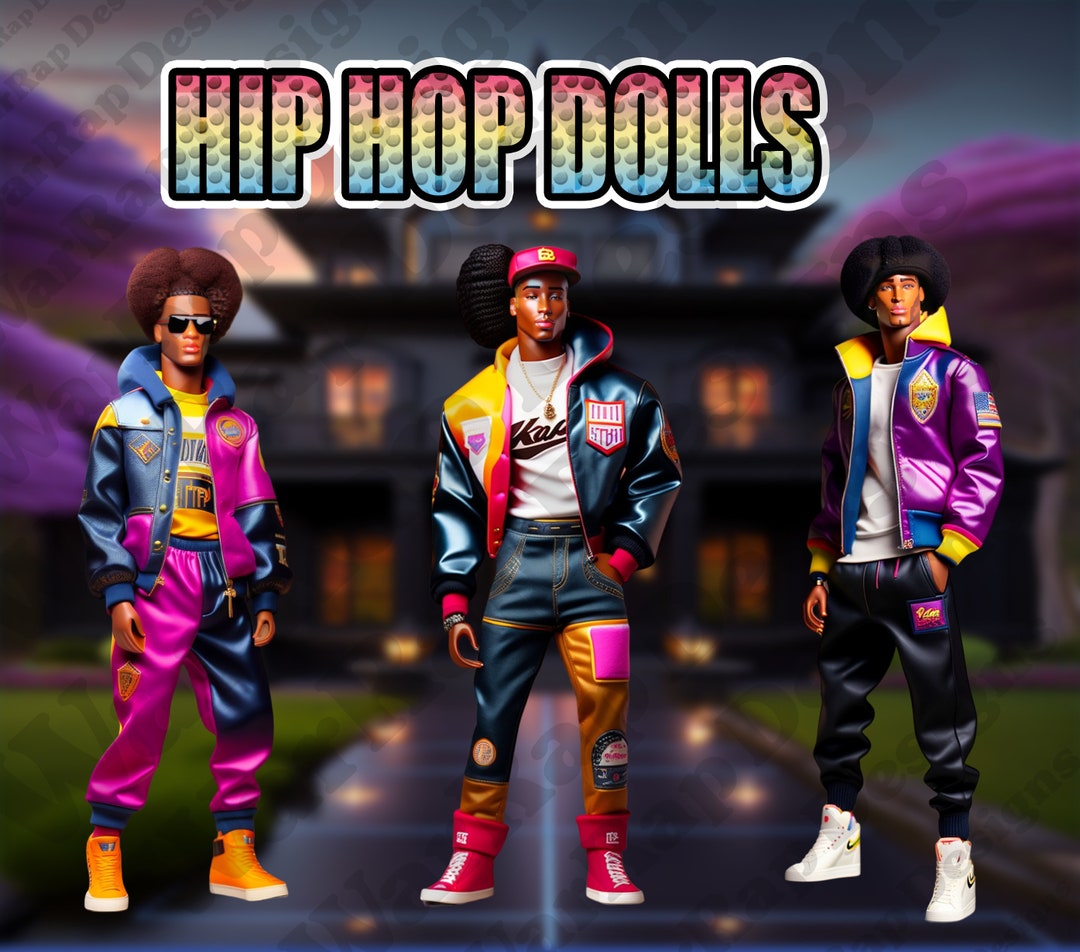 Hip Hop Men Dolls 1 - Etsy