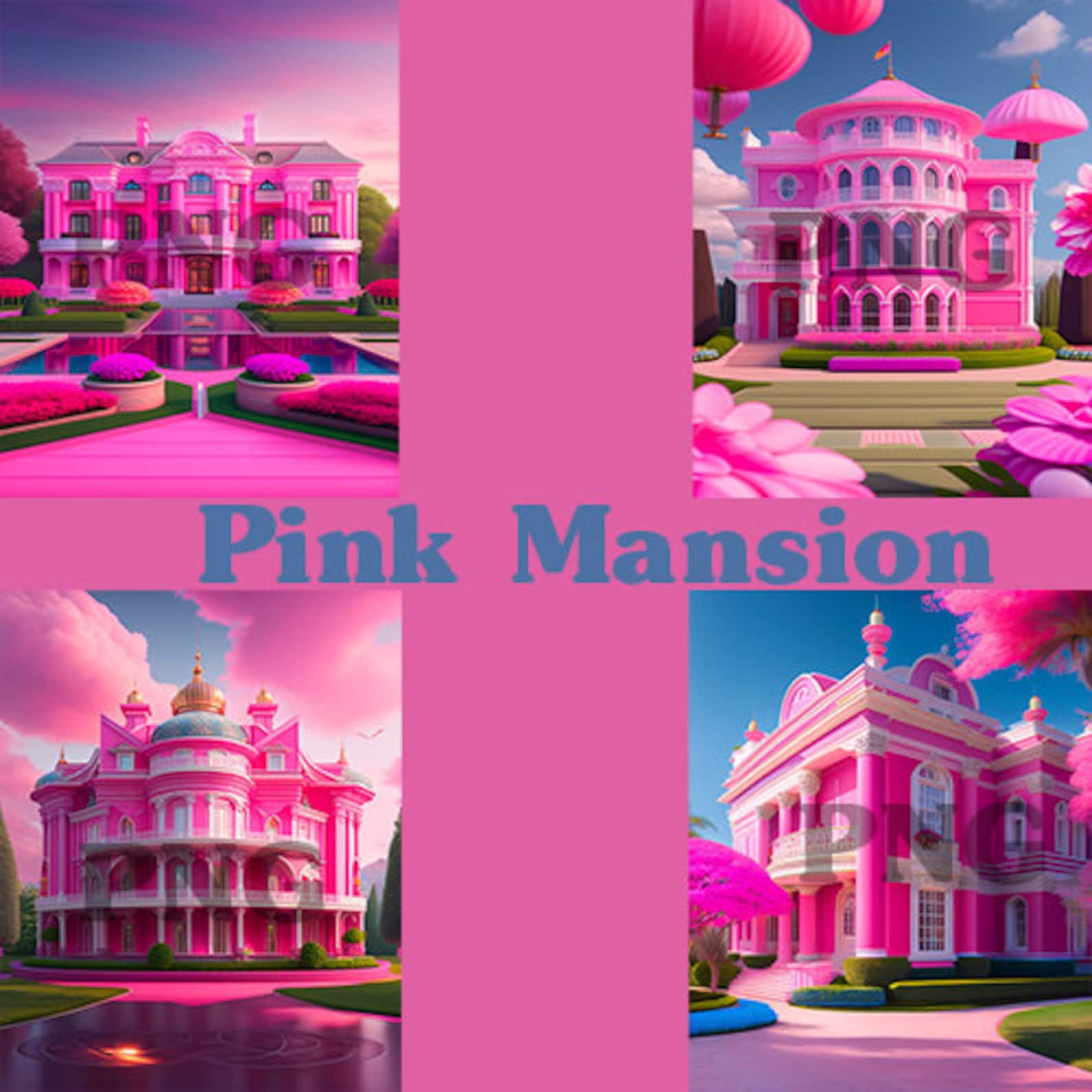 Pink Mansion Files - Etsy