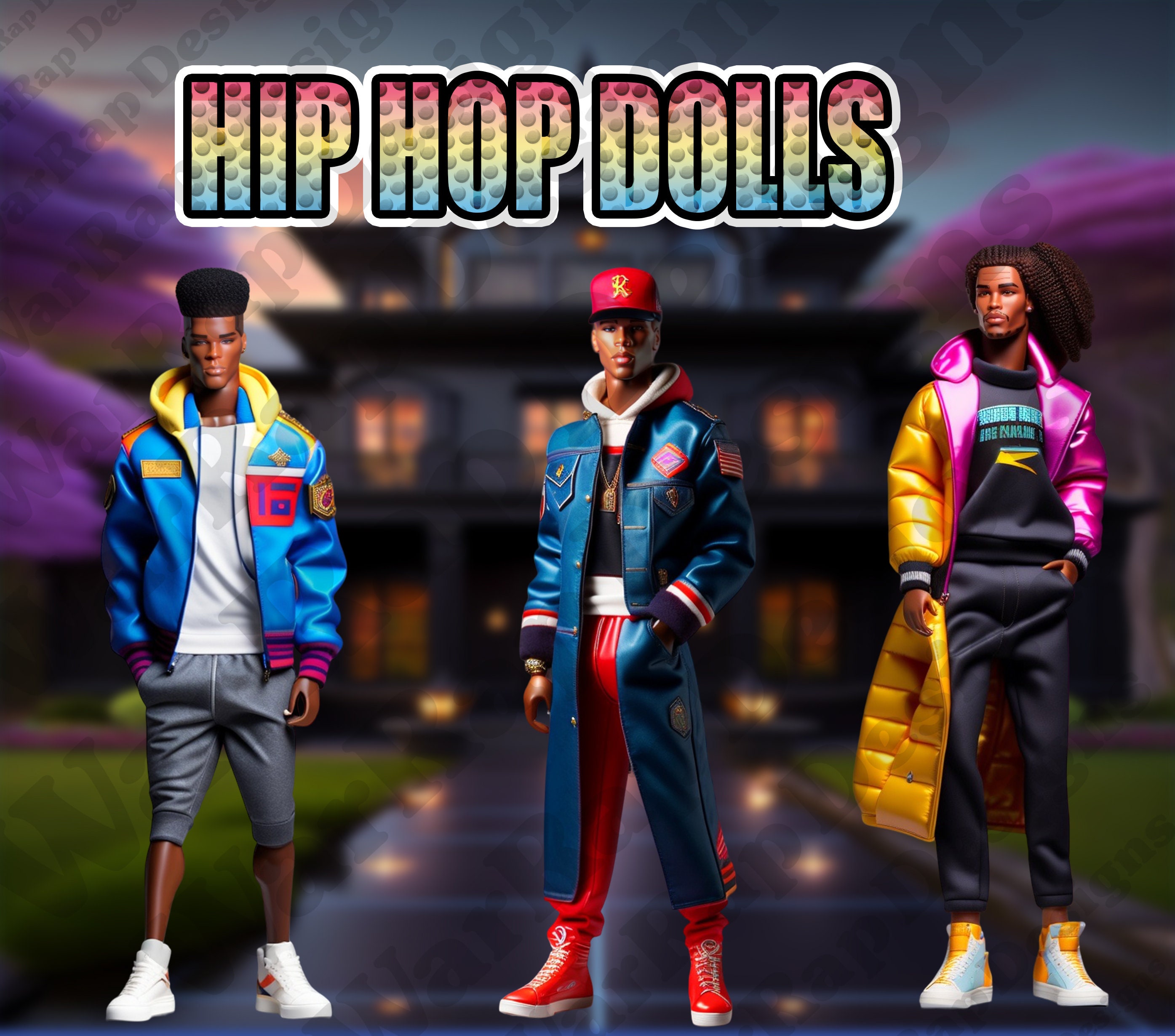 Hip Hop Men Dolls - Etsy