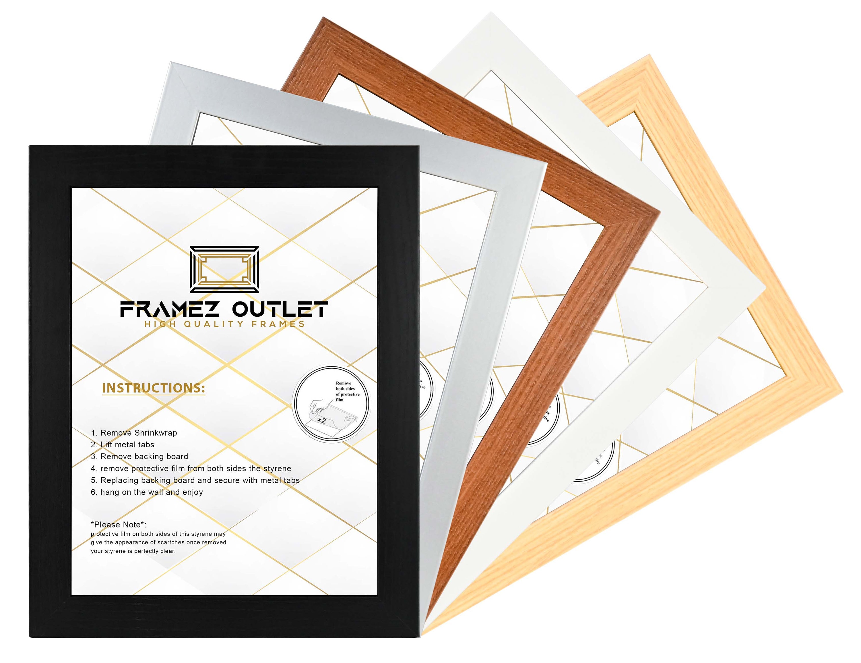 A1 A2 A3 A4 A5 14x11 Picture Frame Modern Photo Frame Wall Hanging ...