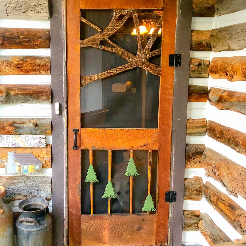 Farmhouse Screen Door - Etsy