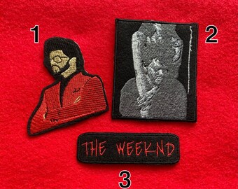 The Weeknd Iron on Patch - Etsy