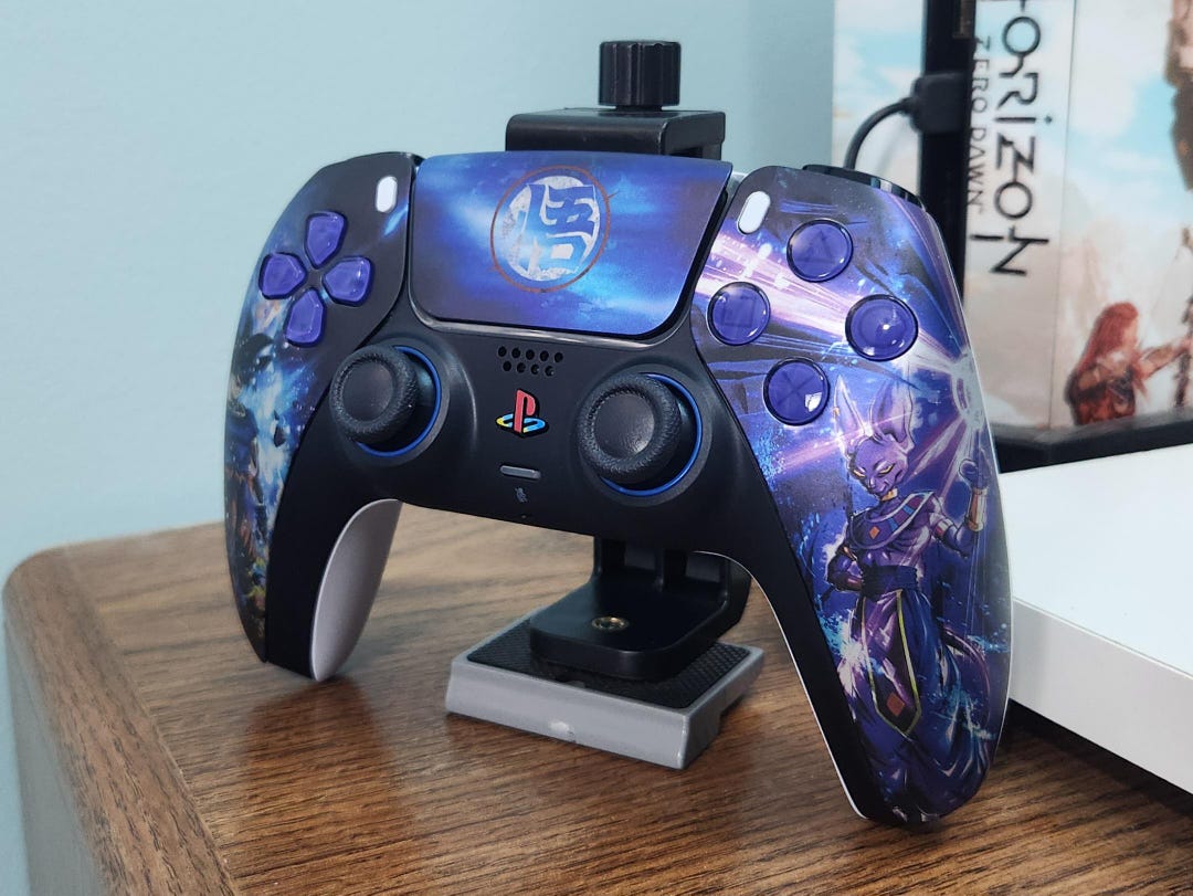 Goku - Brand New Custom PS5 Sony Dualsense Controller - Anime Fights of ...