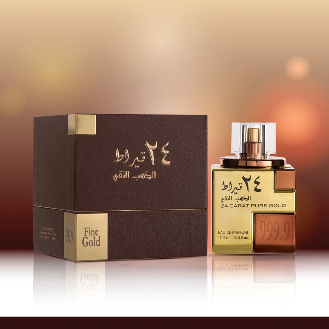 Lattafa 24 Carat Pure Gold Arabic Perfume for Men's for - Etsy