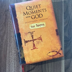 Quiet Moments With God. Devotional Journal for Teens. Christian Books ...
