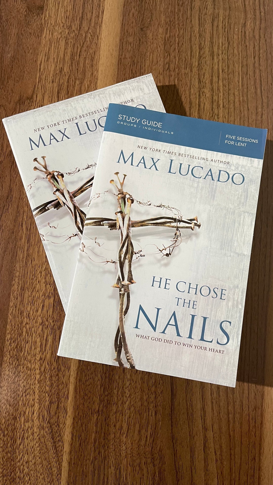 Max Lucado: He Chose the Nails. Book Plus Study Guide. Christian Books ...