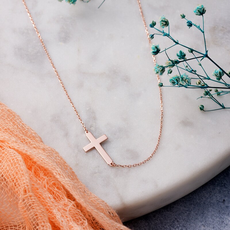 Sideways Cross - Etsy