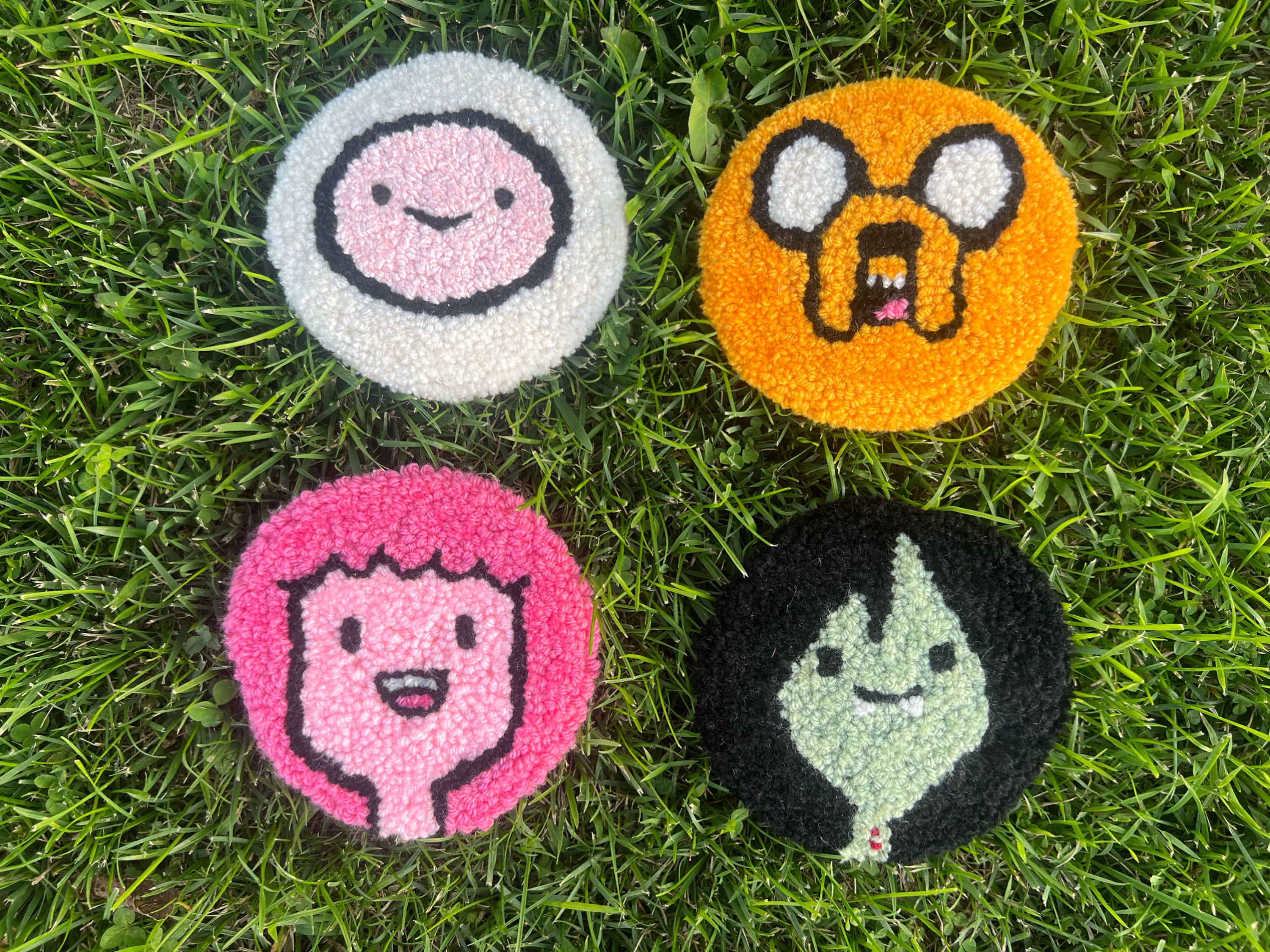 Adventure Time Coaster Set - Etsy