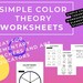 Basic Color Theory Worksheet Art Worksheet Color Theory Packet Primary ...