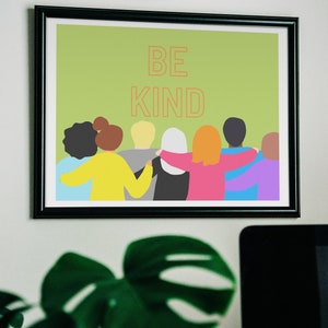 Inclusive Classroom Art, Set of 3, Diversity Poster, Human Equality Art ...