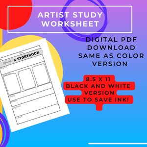 Storybook Worksheet | Write and Draw a Story Packet | Parts of a Story ...