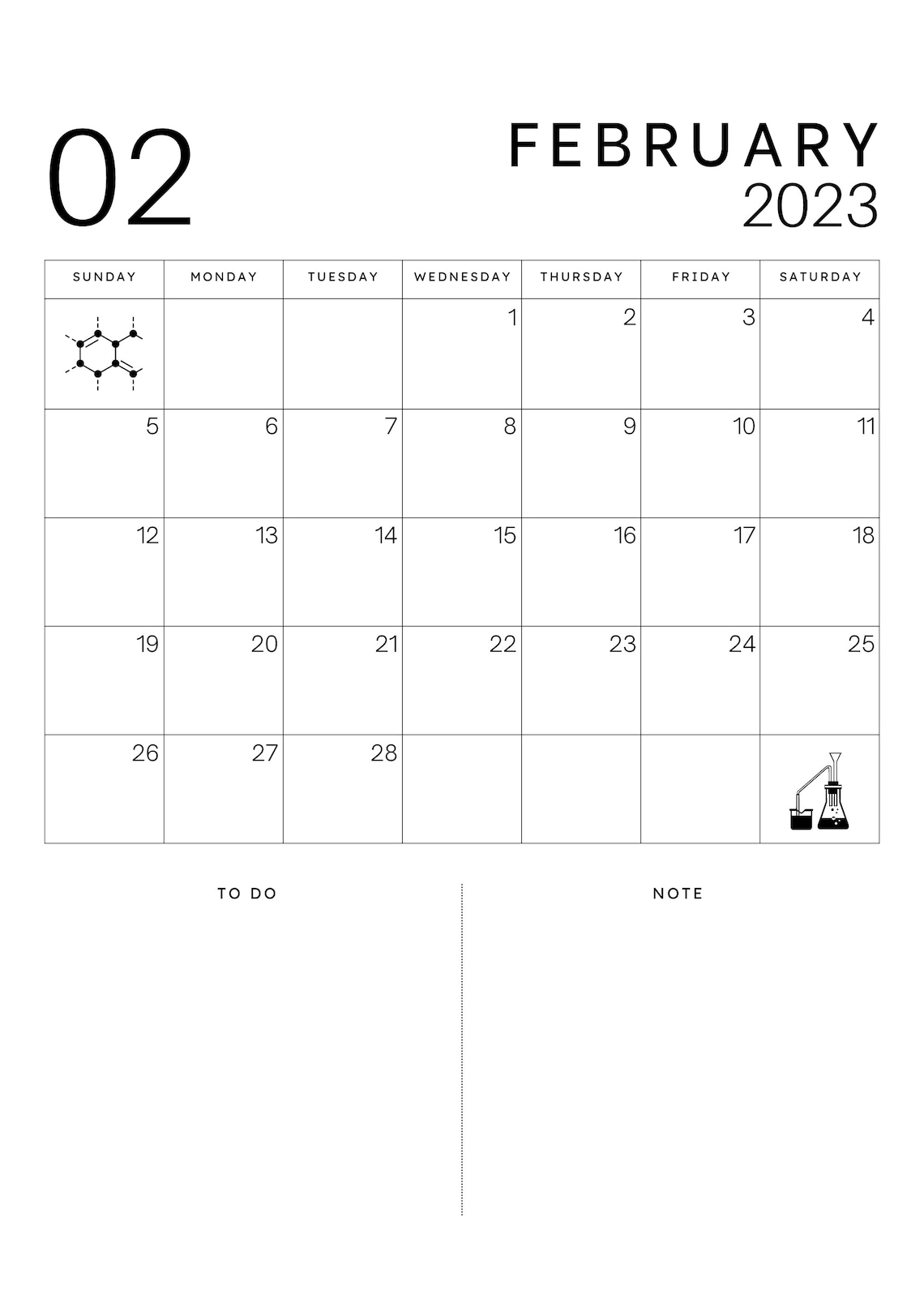 Chemistry Calendar 2023 - Etsy
