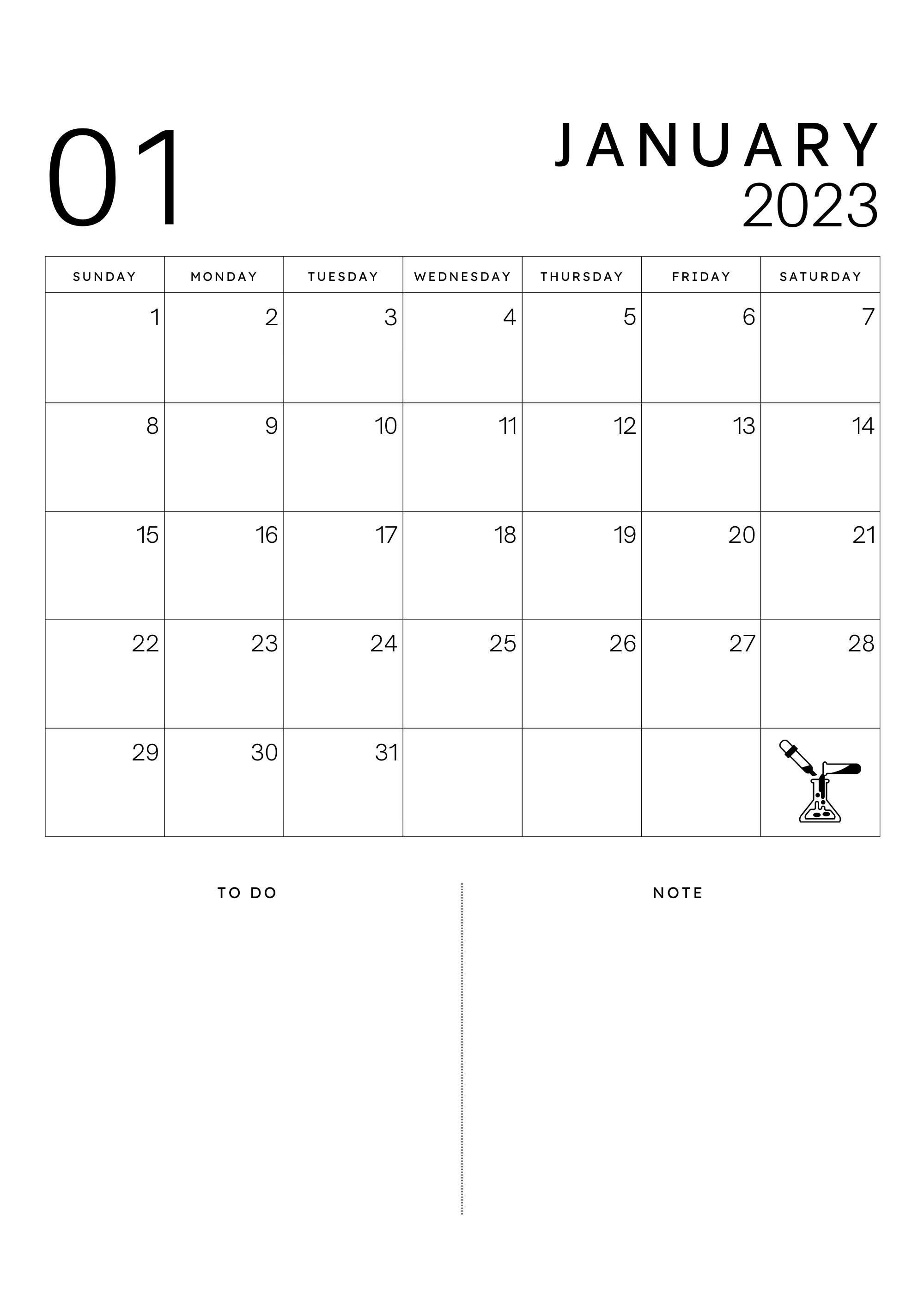 Chemistry Calendar 2023 - Etsy