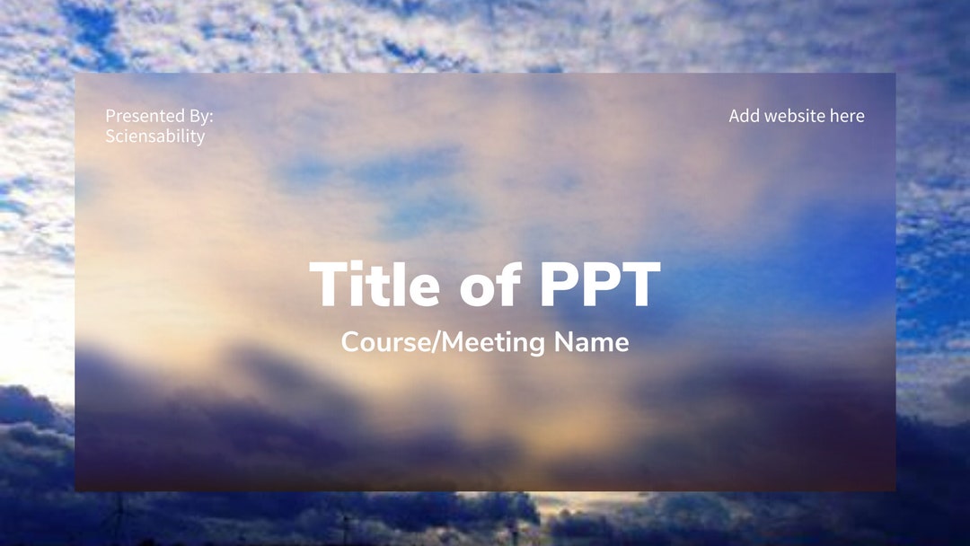 Canva Powerpoint Template. - Etsy