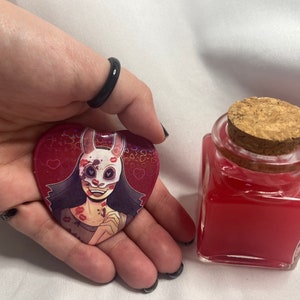 Kiss A Killer | DBD Heart Buttons - Etsy