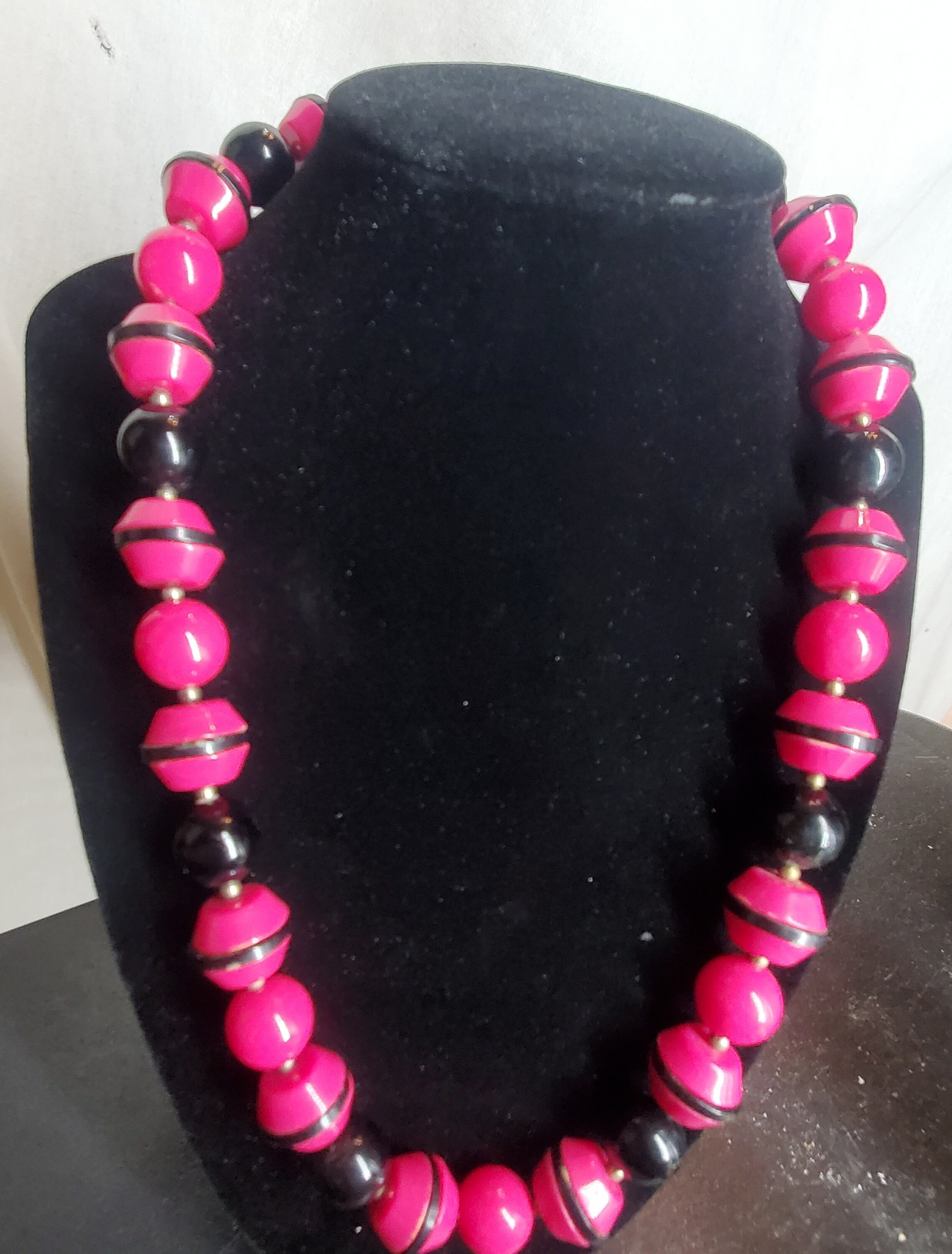 80s/90s Style Y2K Neon Chunky Punk Rocker Edgy Bright Hot Pink - Etsy