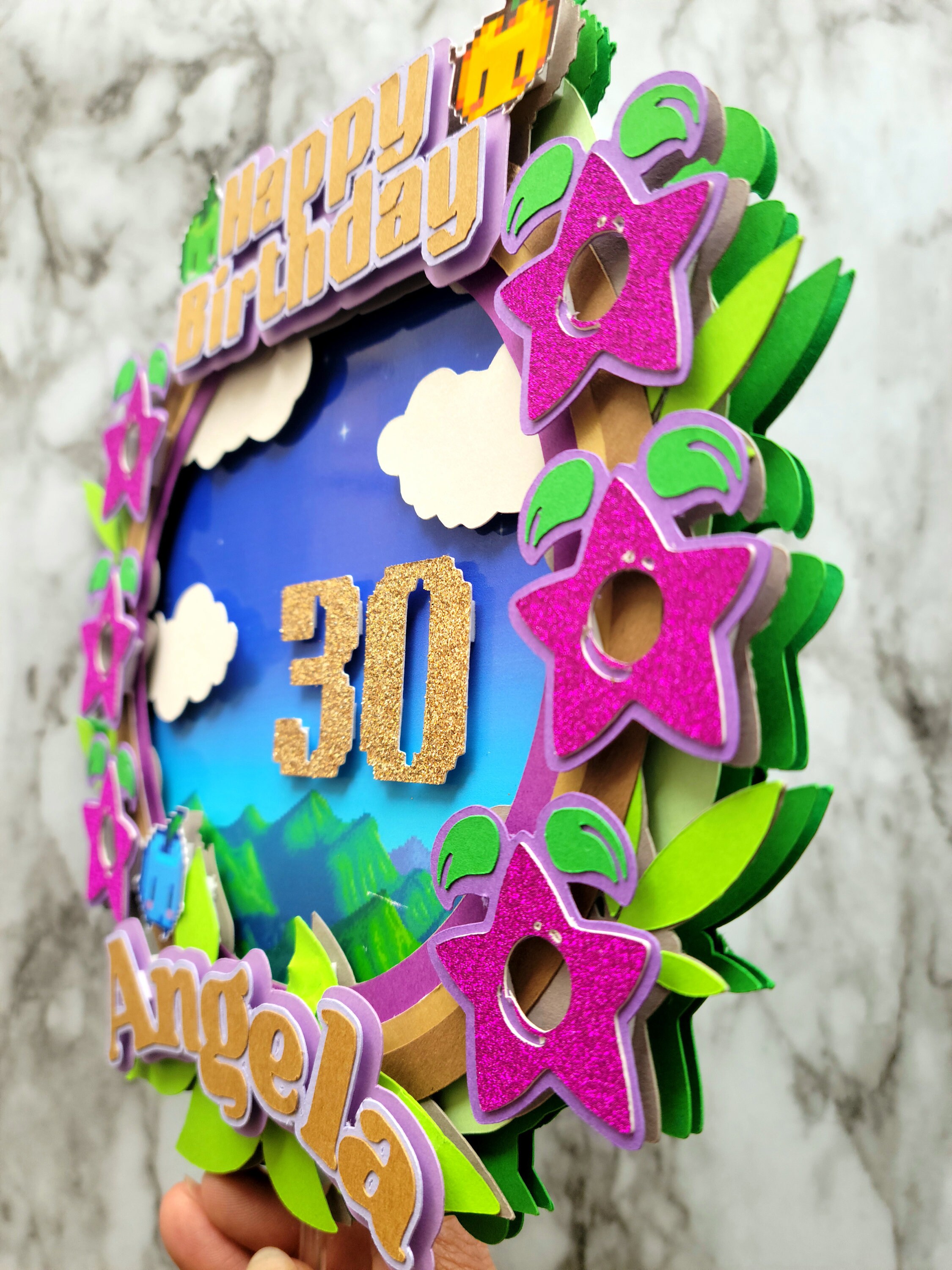 Stardew Valley Star Drop Stardew Valley Game Gamer Cake Topper Junimo ...