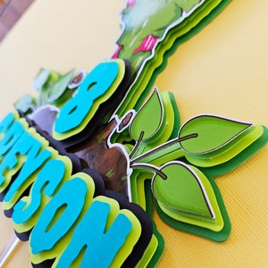 Personalized Zombie Birthday Cake Topper: Ghoulish Hand Party Decor - Etsy