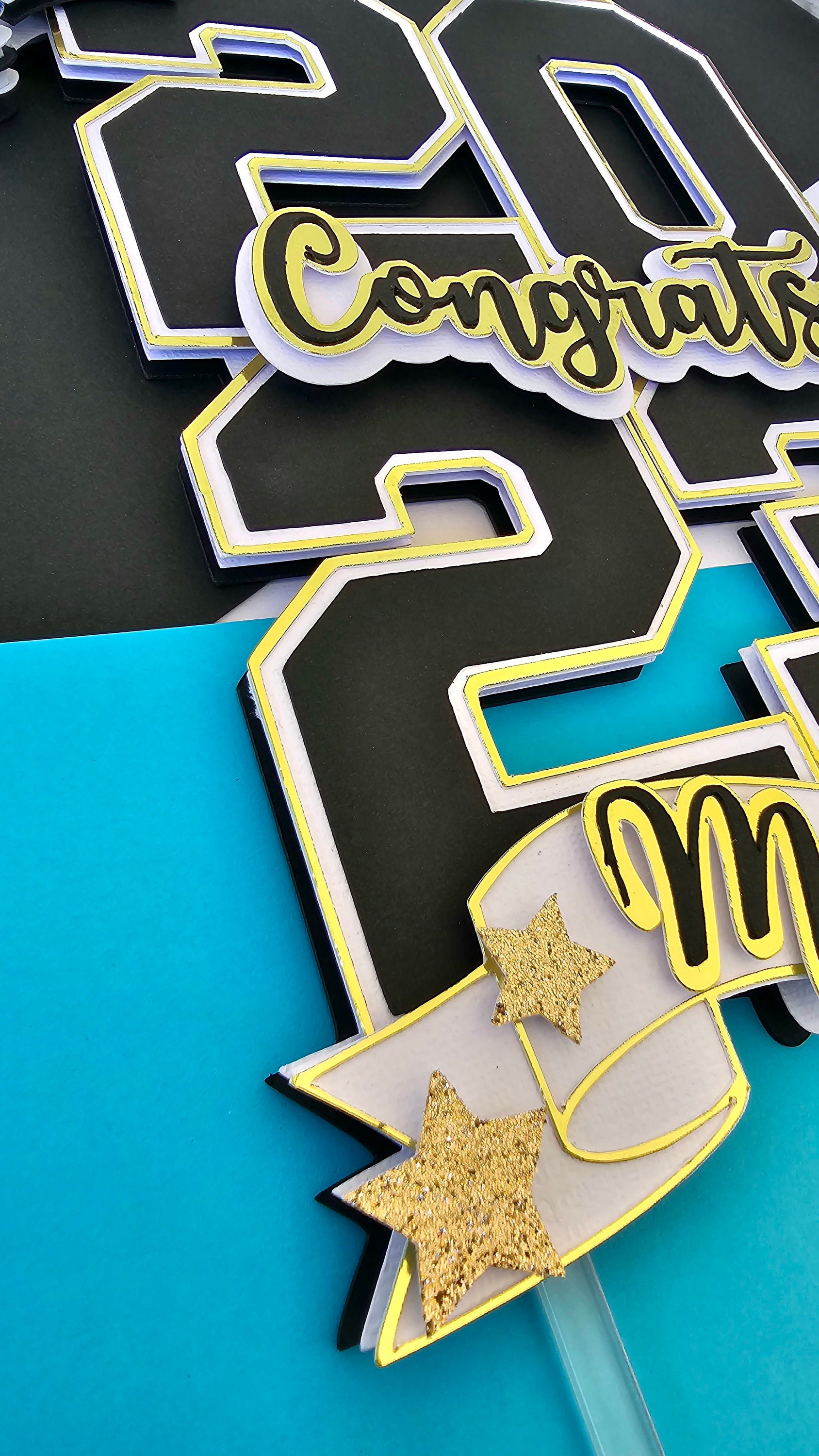 Graduation Cake Topper Class of 2023 Graduation Decoration Personalized ...