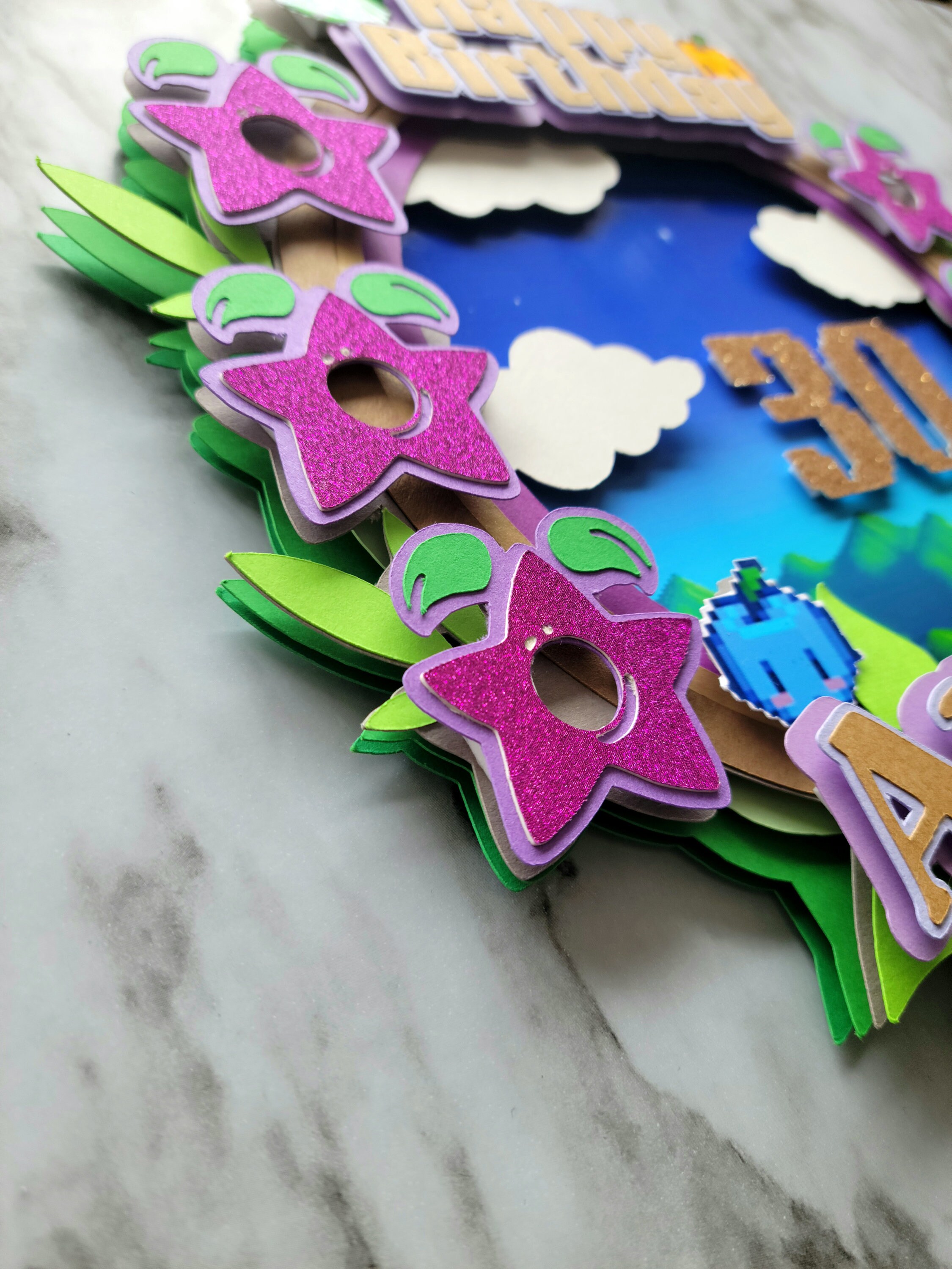 Stardew Valley Star Drop Stardew Valley Game Gamer Cake Topper Junimo ...