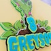 Personalized Zombie Birthday Cake Topper: Ghoulish Hand Party Decor - Etsy