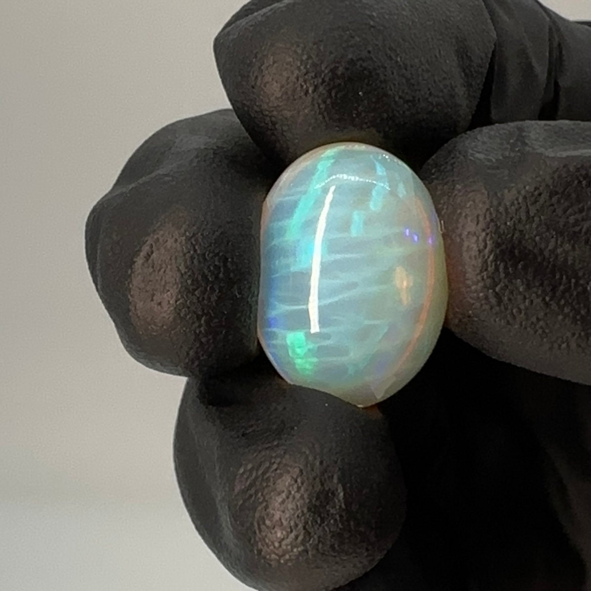 14.45cts Welo Ethiopian Opal, Flashing, Webbed Honeycomb Pattern ...