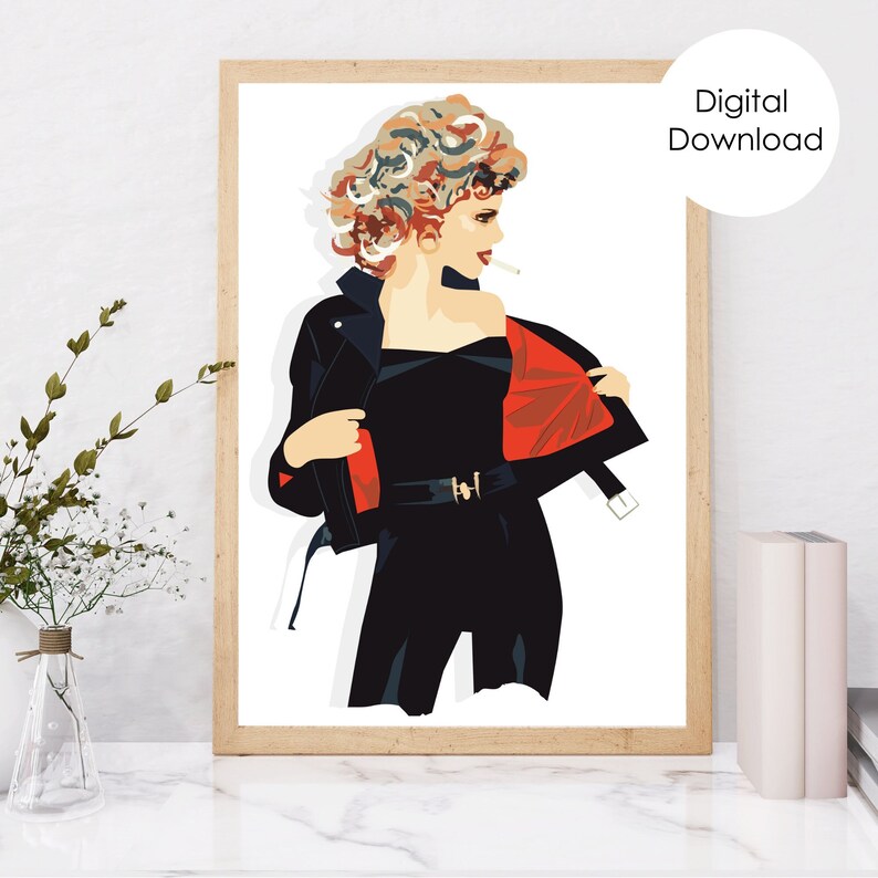 Olivia Newton-john sandy Grease Digital Download - Etsy