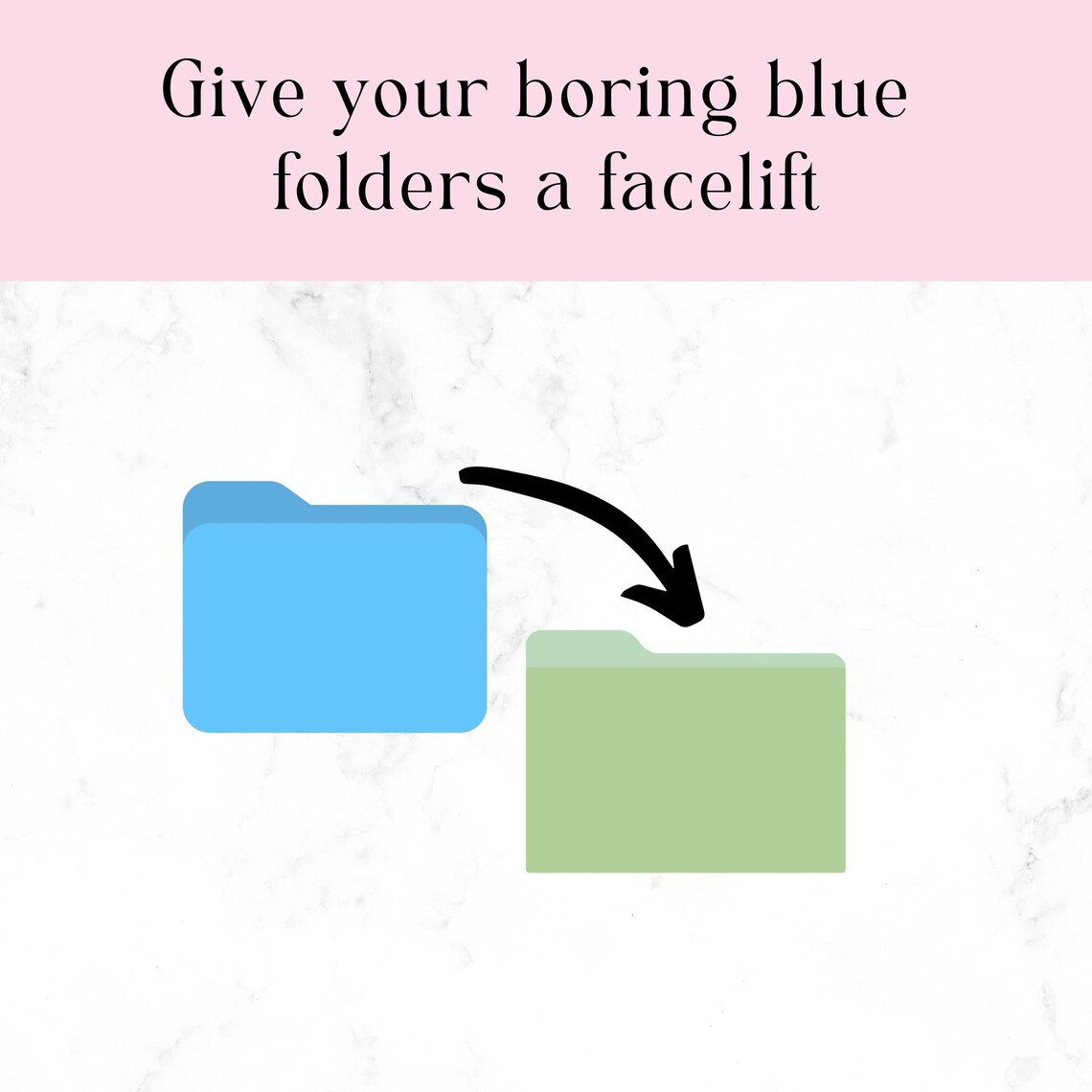 Sage Green Desktop Icons | Minimalist Mac & PC Folder Set (digital ...