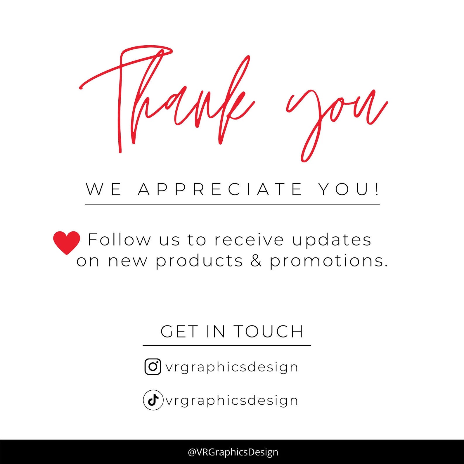 Tarjetas de agradecimiento imprimibles negocios - Etsy México