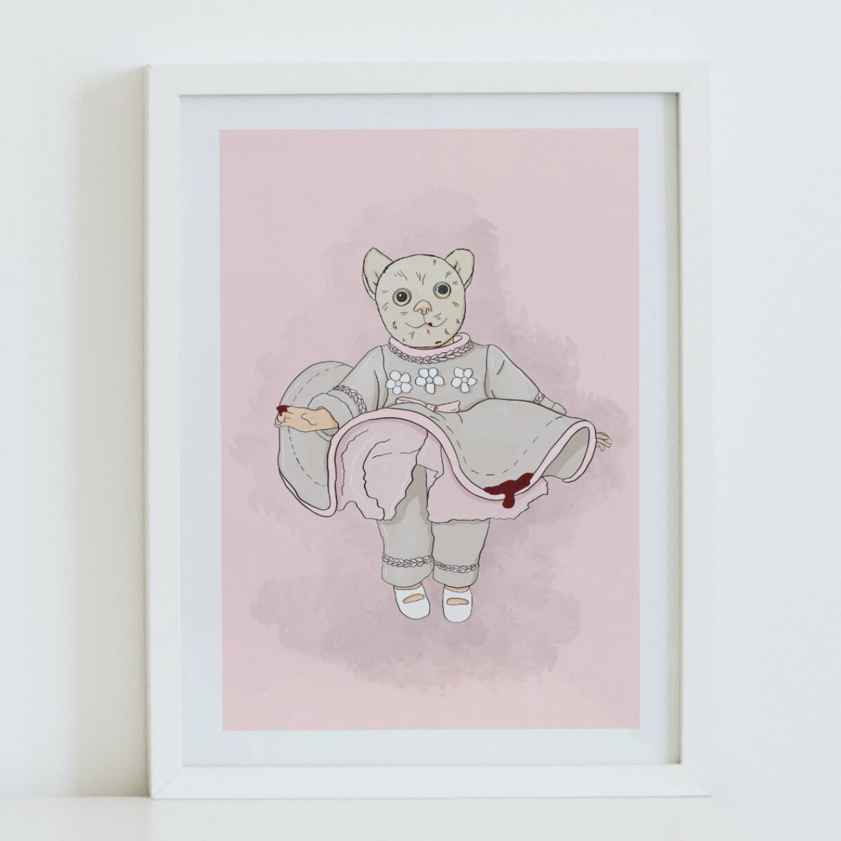 Matte Art Print Creepy Cute Coquette Art Printed in NZ A5 - Etsy