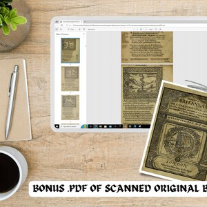 Coloring Pages From Minerva Britanna 1612 Seamless Repeating Digital ...