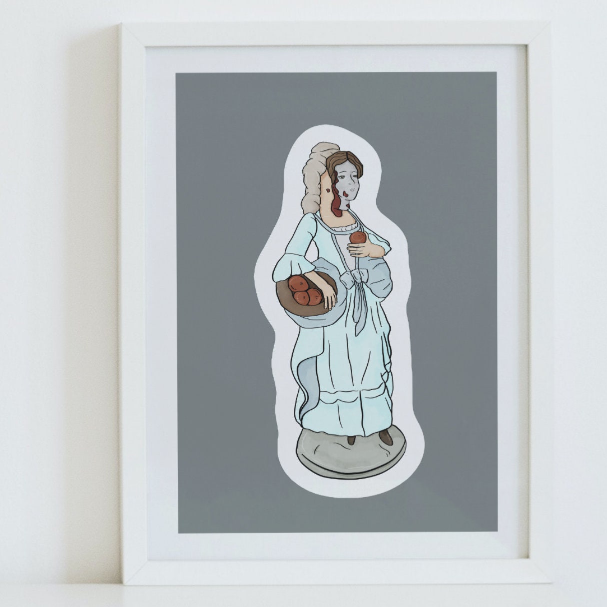 Matte Art Print Creepy Cute Coquette Art Printed in NZ A5 - Etsy