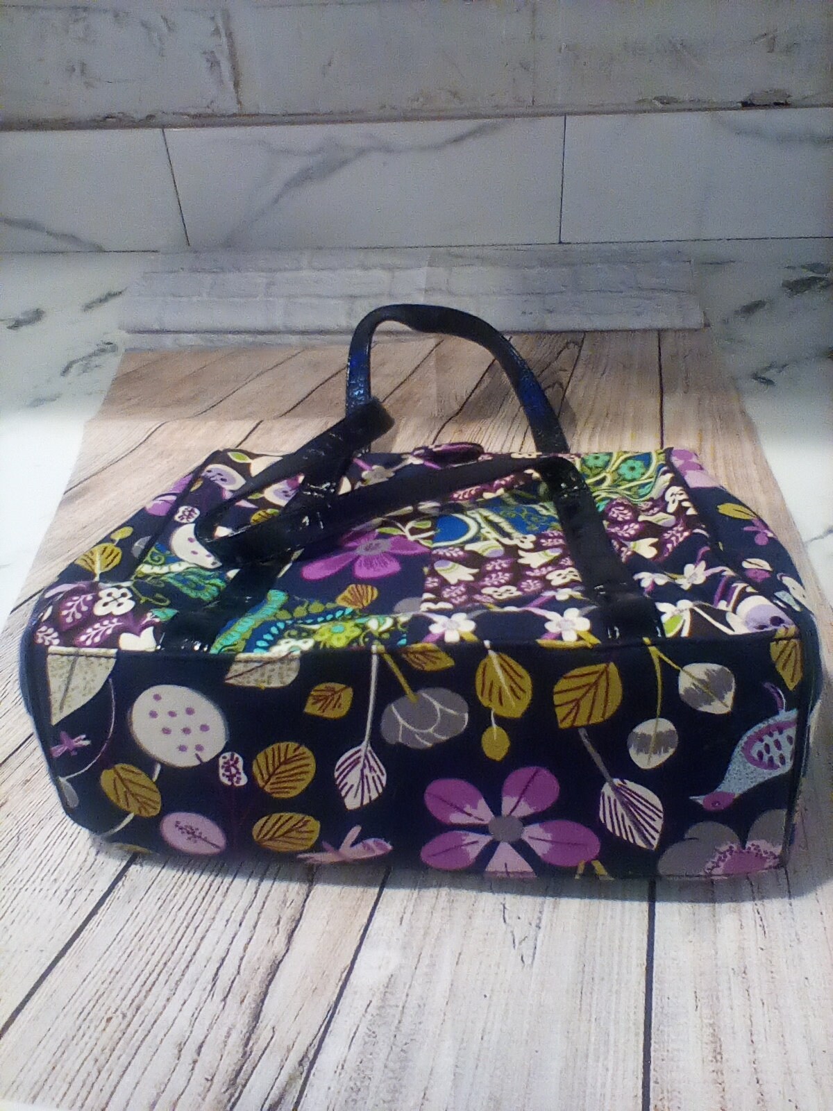 Vera Bradley Floral Nightingale Frame Satchel - Etsy
