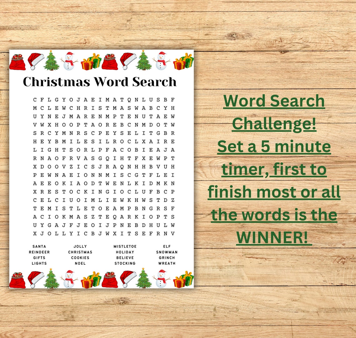 Printable Christmas Party Games Bundle - Christmas Trivia - Christmas ...