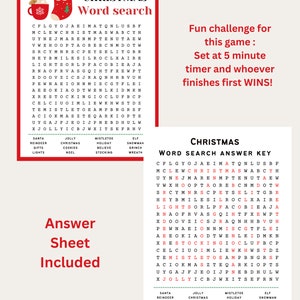 Printable Christmas Party Game Bundle: Trivia, Pictionary, Riddles (PDF ...