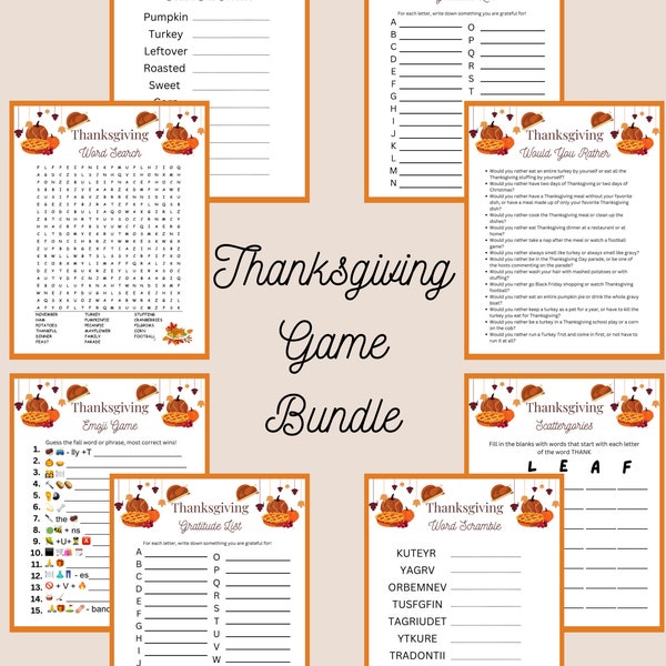 Thanksgiving Party - Etsy